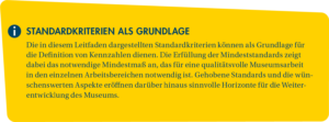 Leitfaden Standards Museumsmanagement – Deutscher Museumsbund e.V.